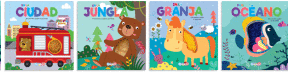 ¿Quién soy?. Texturas. Océano / Granja / Jungla / Ciudad. Libro en ...