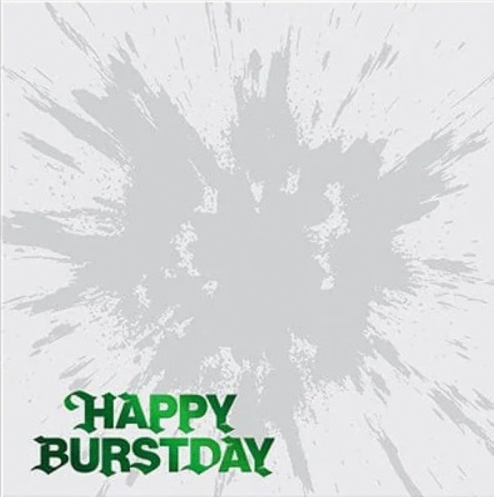 Happy Burstday, Black & Green Splatter Edition (LP). Seventeen. Música ...