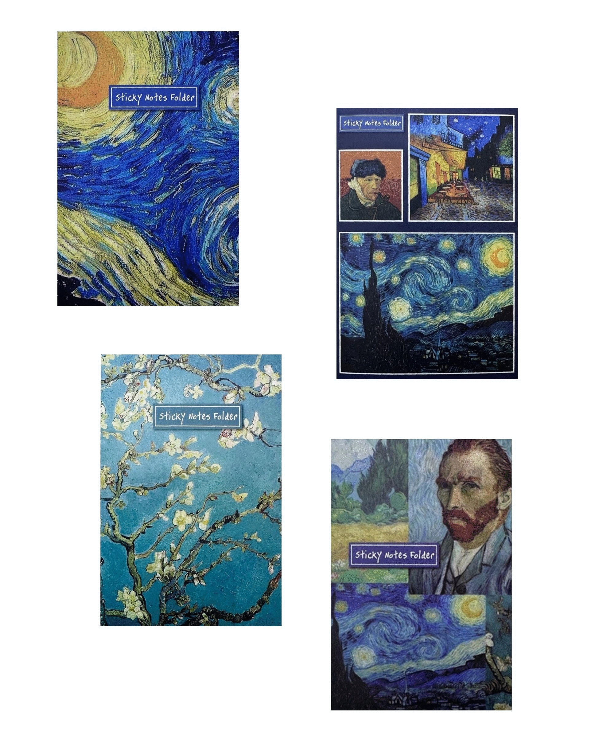 Van Gogh, Sticky Notes Folder: libreta de notas (varios modelos ...