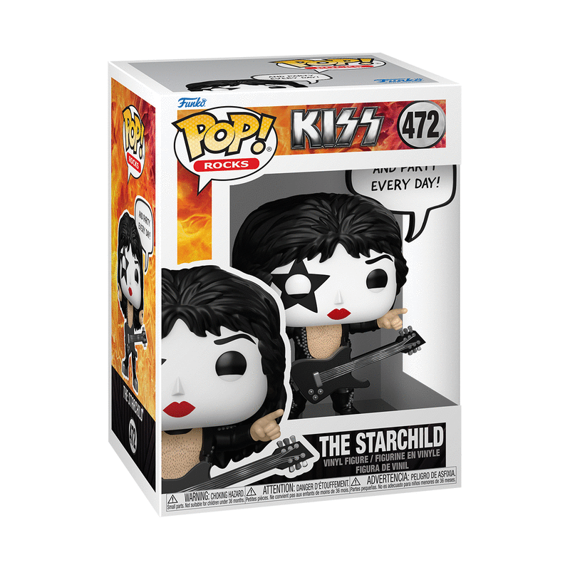 Kiss, Rock And Roll All Night, The Starchild, Funko Pop! Rocks: figura ...