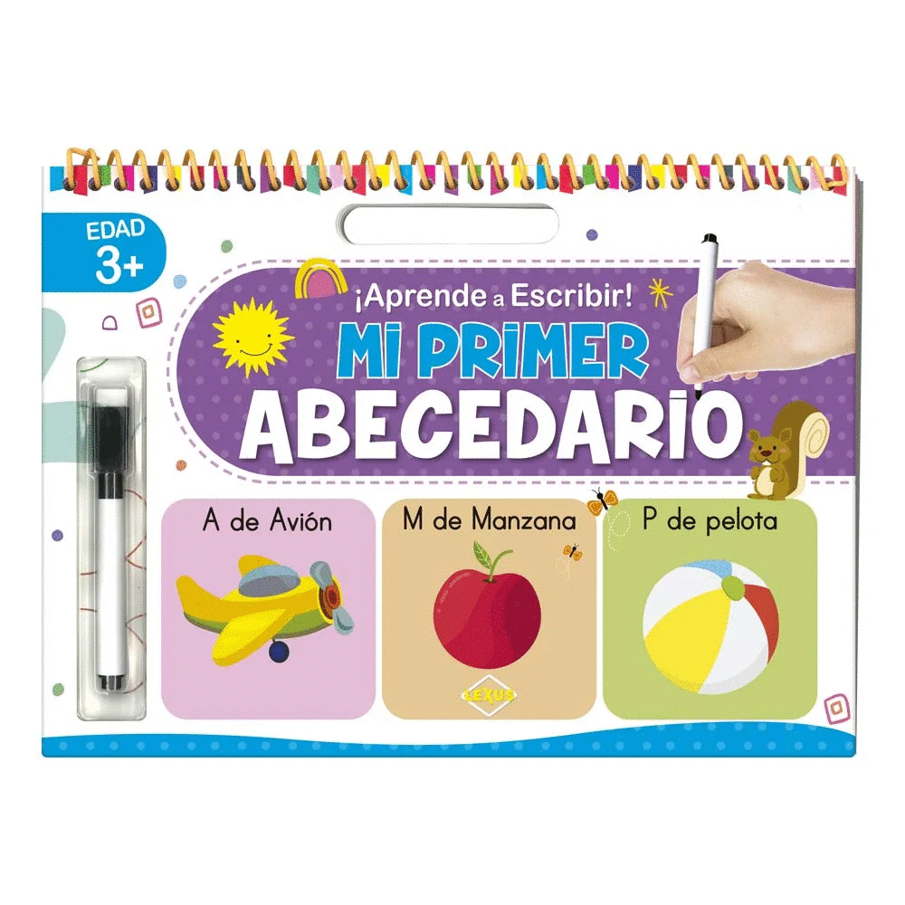 ¡Aprende a escribir! mi primer abecedario. Libro en papel ...